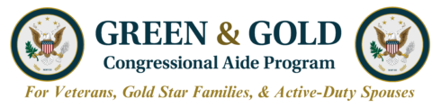About - Green and Gold Congressional Aide Program